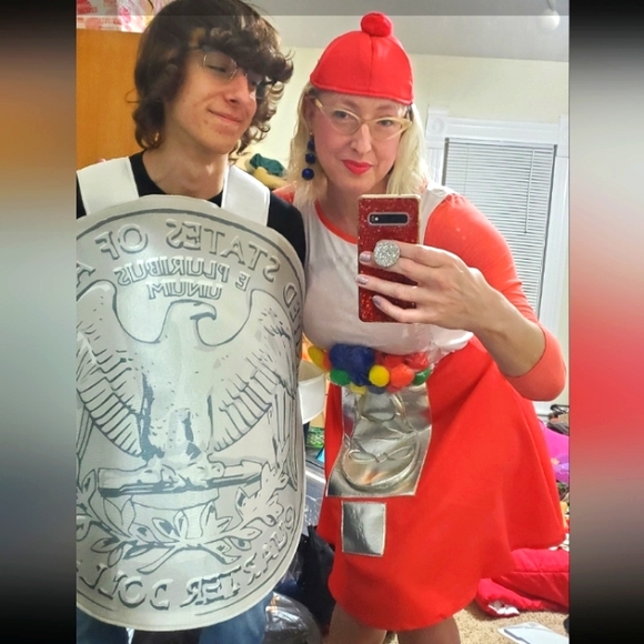 Other | Like New Couples Matching Pair Set Halloween Costume Gumball ...